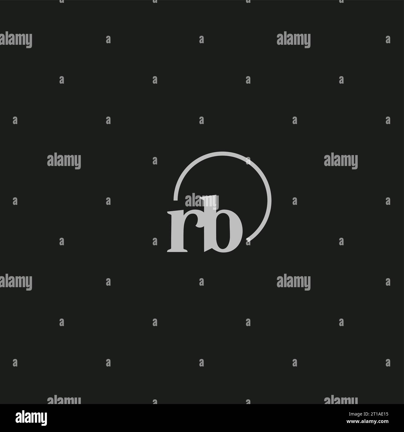 RB initials logo monogram design ideas Stock Vector Image & Art - Alamy