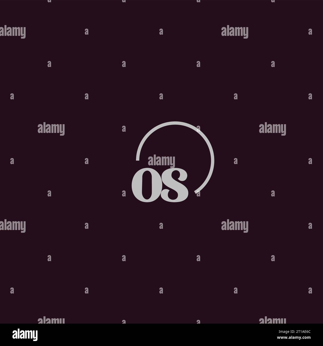 OS initials logo monogram design ideas Stock Vector Image & Art - Alamy