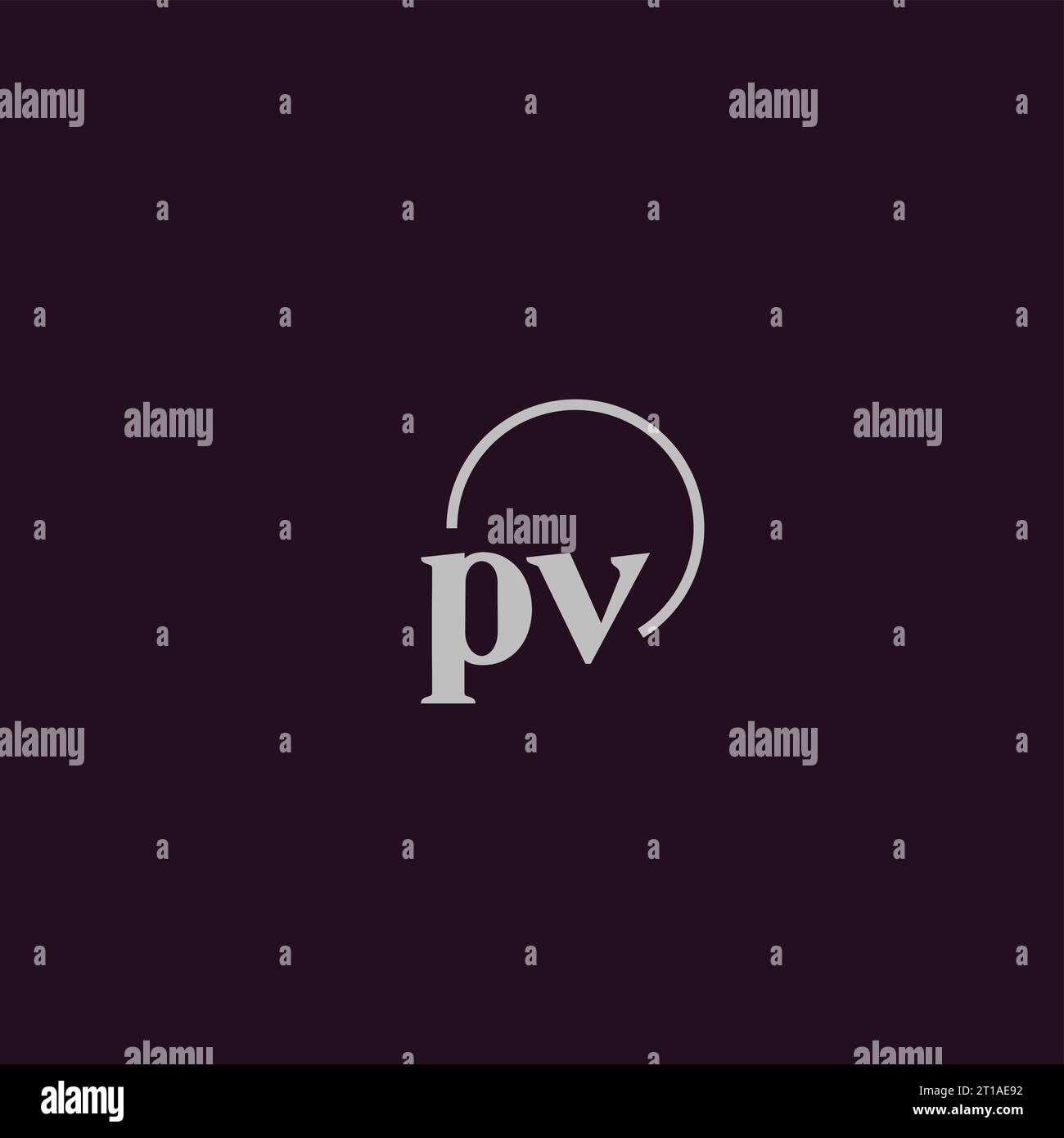 PV initials logo monogram design ideas Stock Vector Image & Art - Alamy
