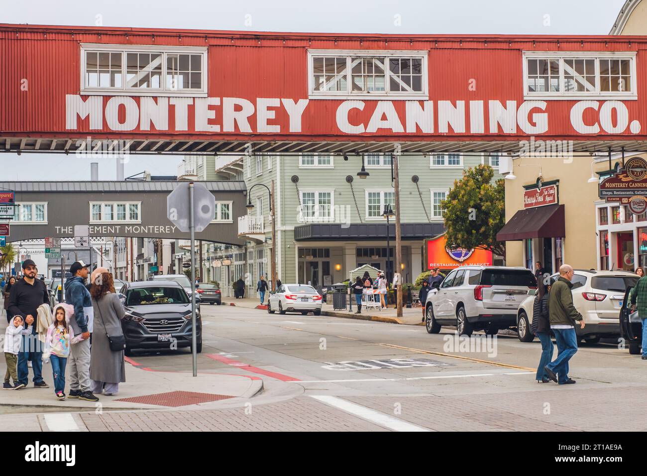 Monterey, California, USA - October 30, 2022. Monterey Canning Company ...