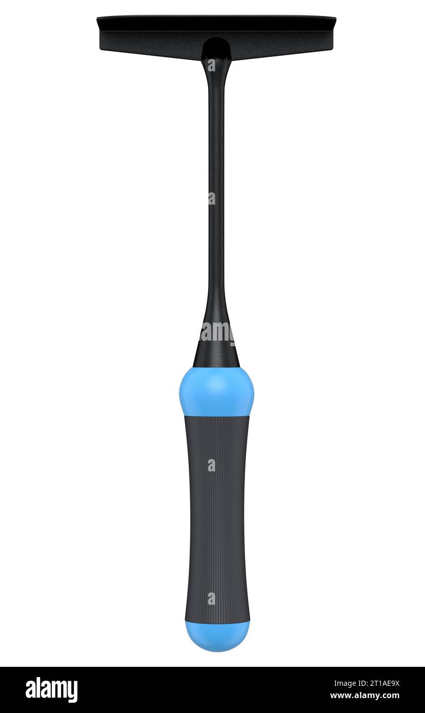 Hoe with wooden stick for planting flowers and vegetables on white ...