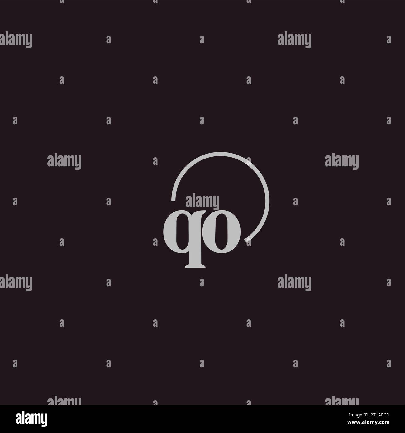 Qo design Stock Vector Images - Alamy