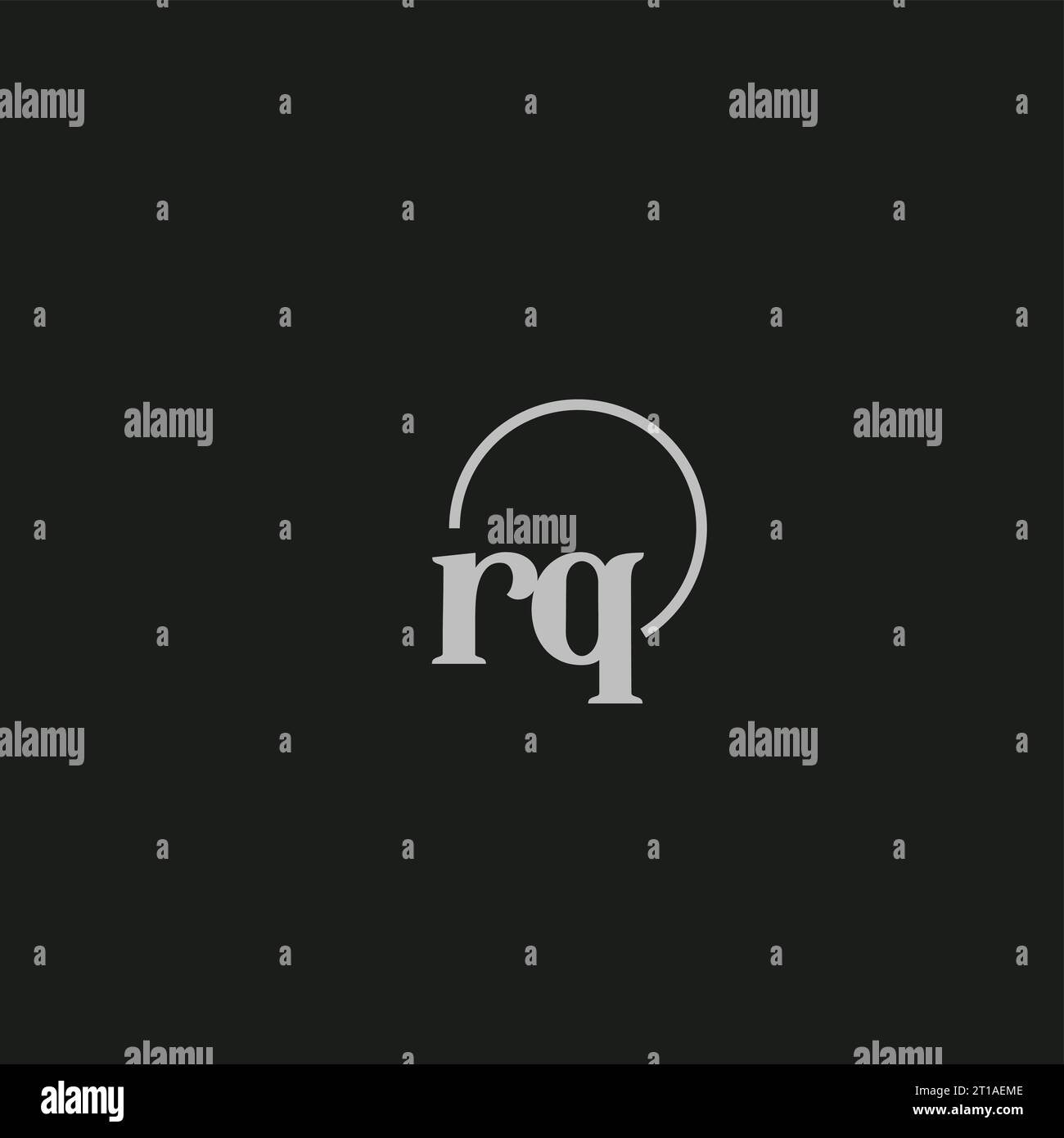 RQ initials logo monogram design ideas Stock Vector Image & Art - Alamy