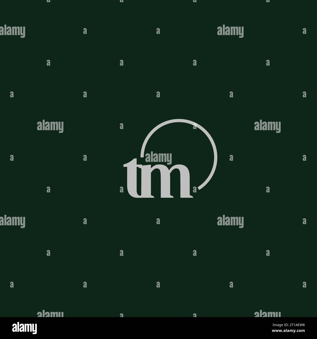 TM initials logo monogram design ideas Stock Vector Image & Art - Alamy