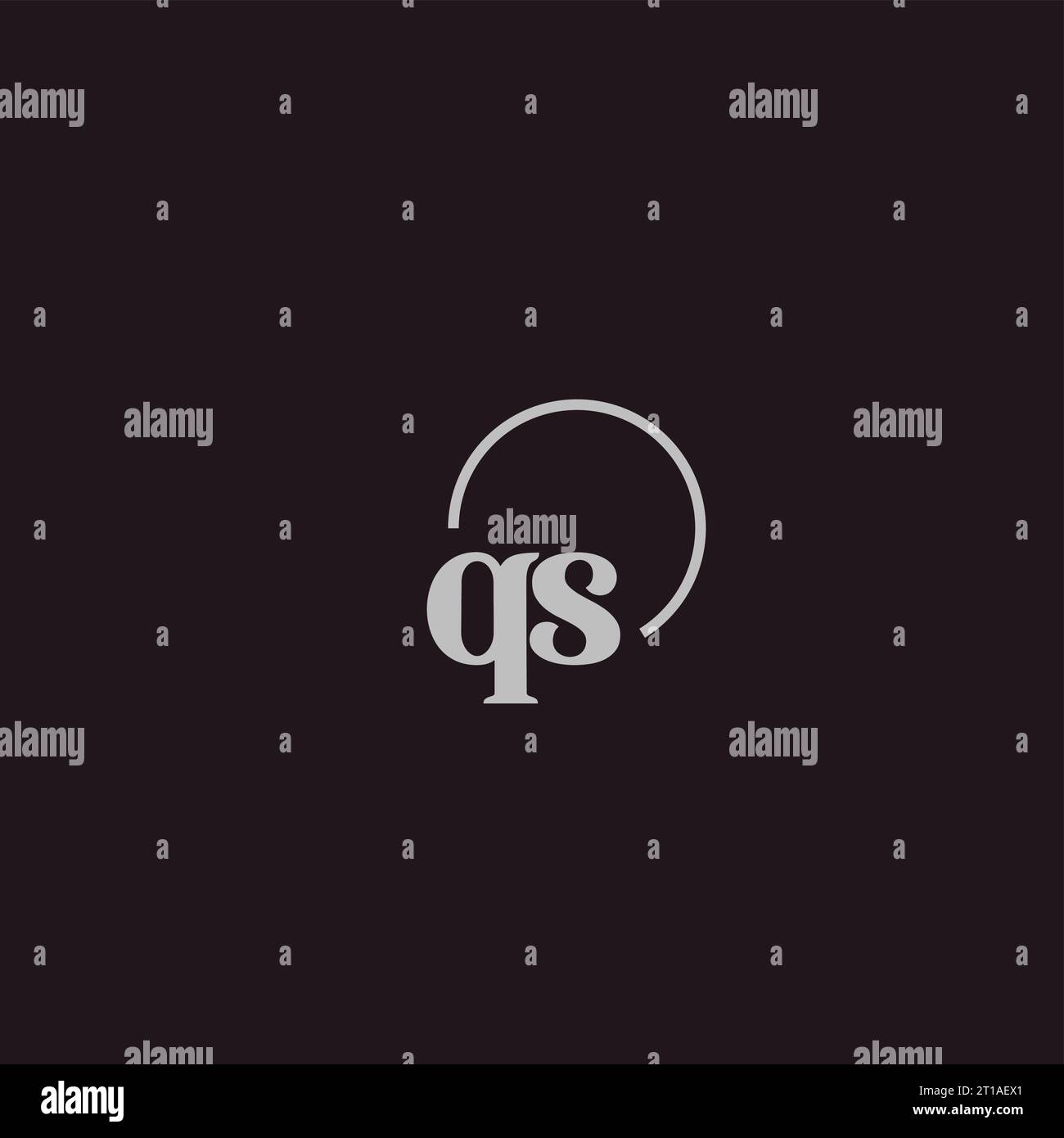 QS initials logo monogram design ideas Stock Vector Image & Art - Alamy