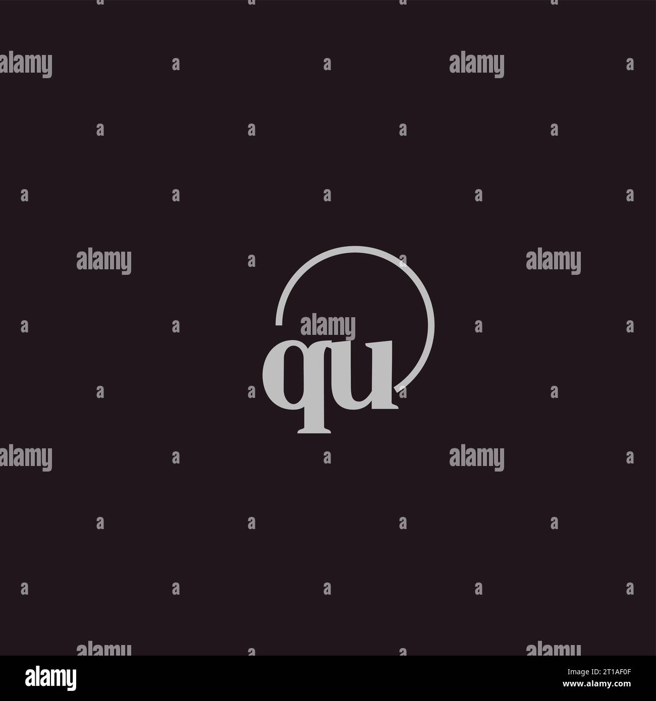 QU initials logo monogram design ideas Stock Vector Image & Art - Alamy