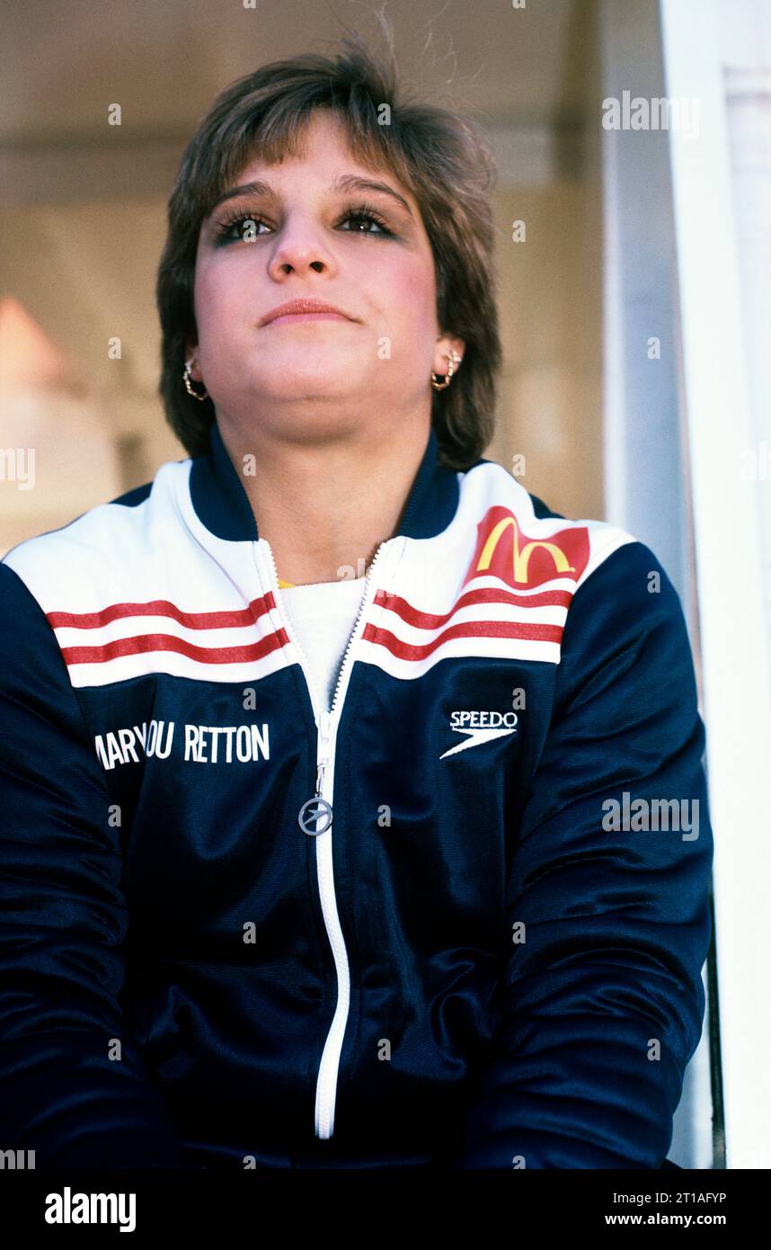 Mary lou retton hi-res stock photography and images - Alamy