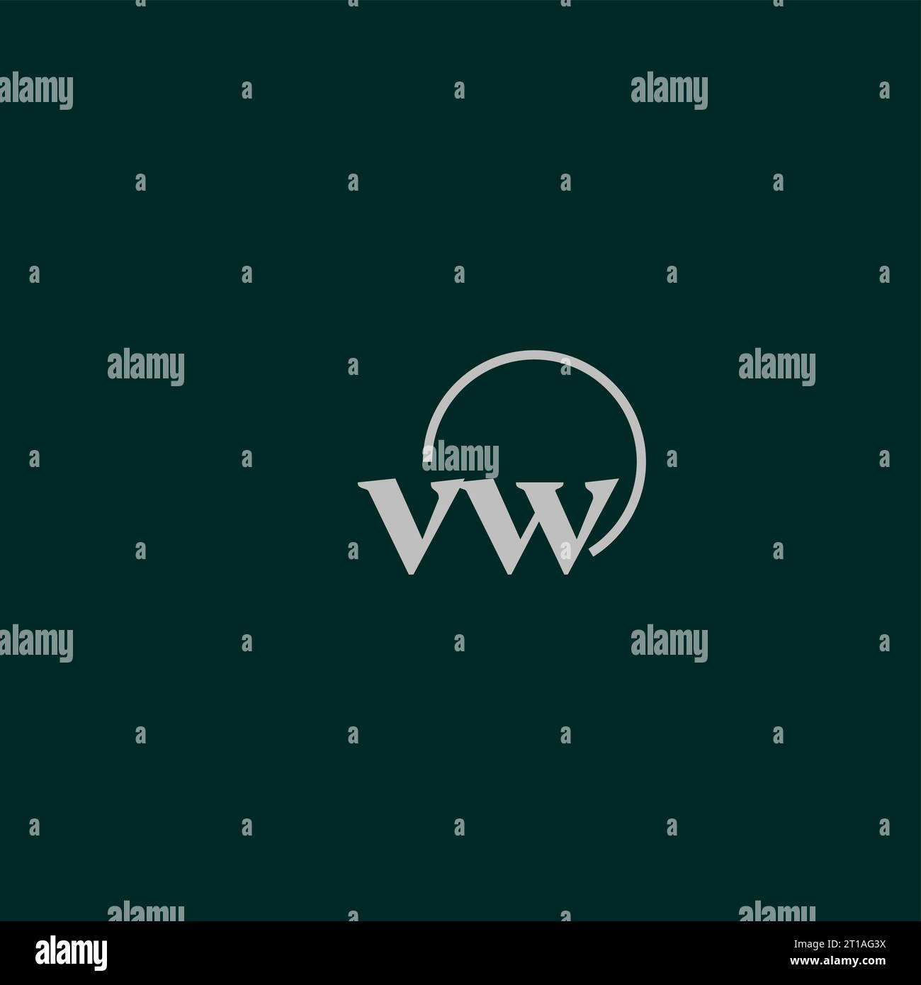VW initials logo monogram design ideas Stock Vector Image & Art - Alamy