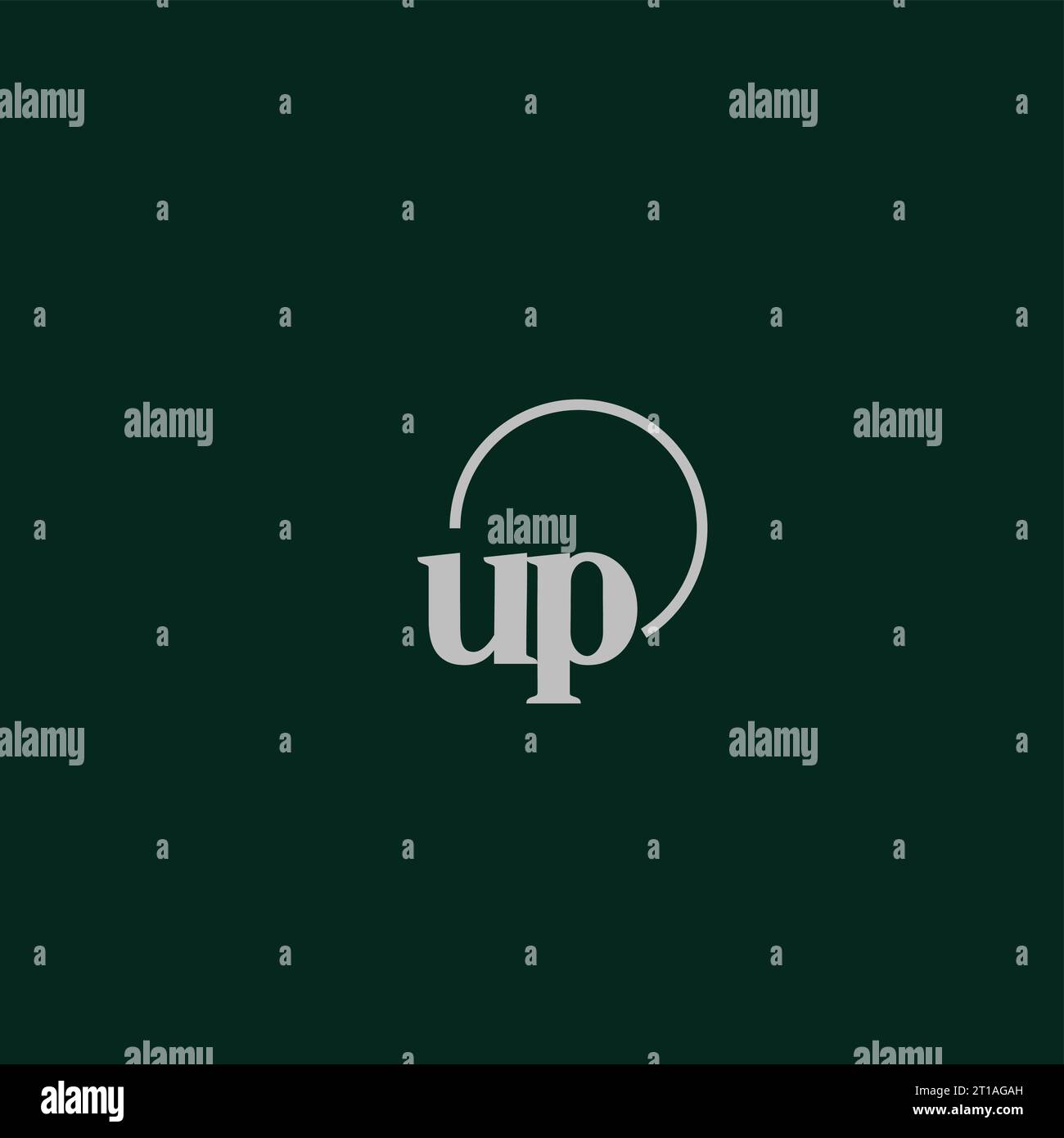 UP initials logo monogram design ideas Stock Vector Image & Art - Alamy