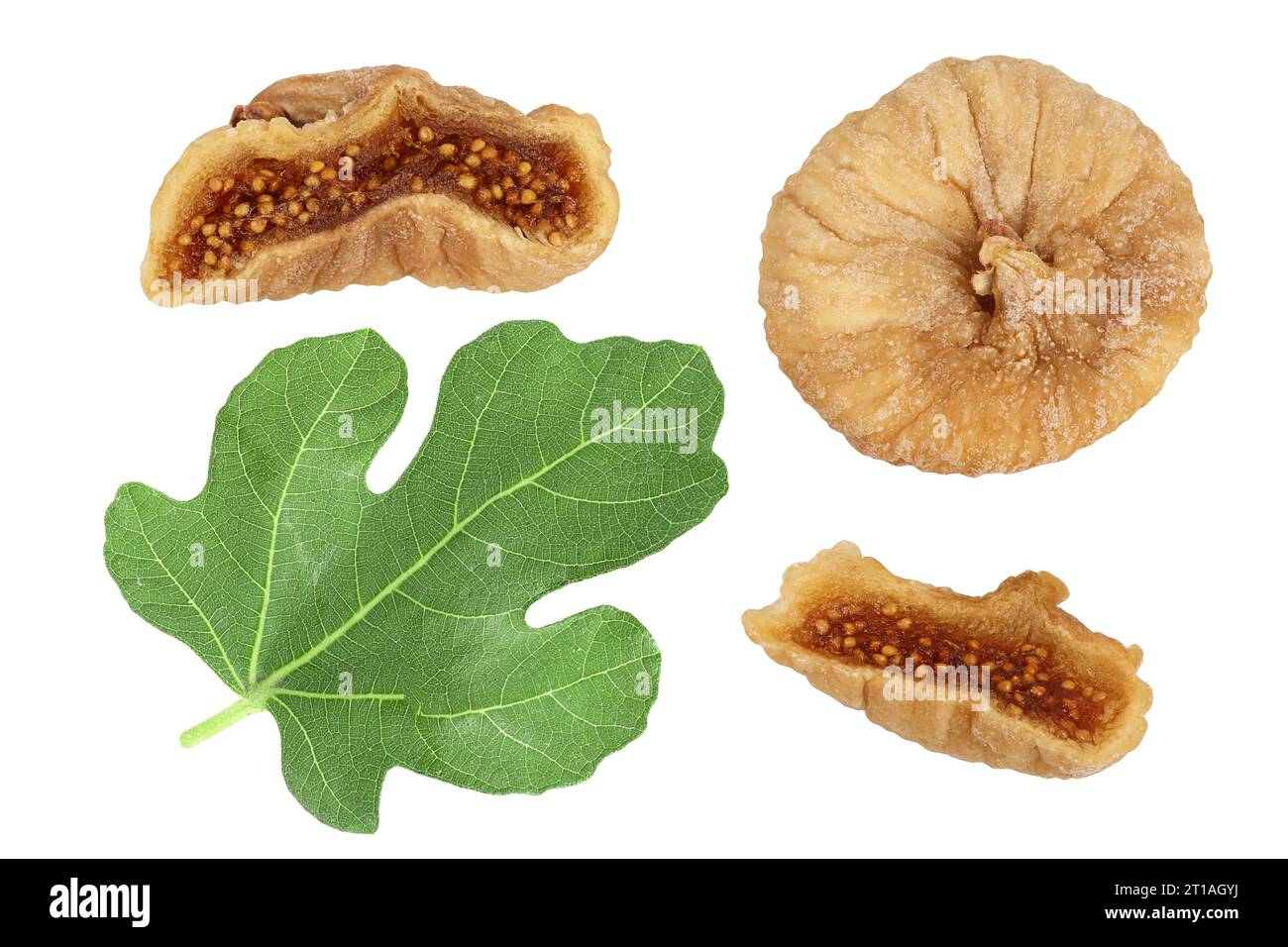 dried fig isolated on white background with clipping path and full ...