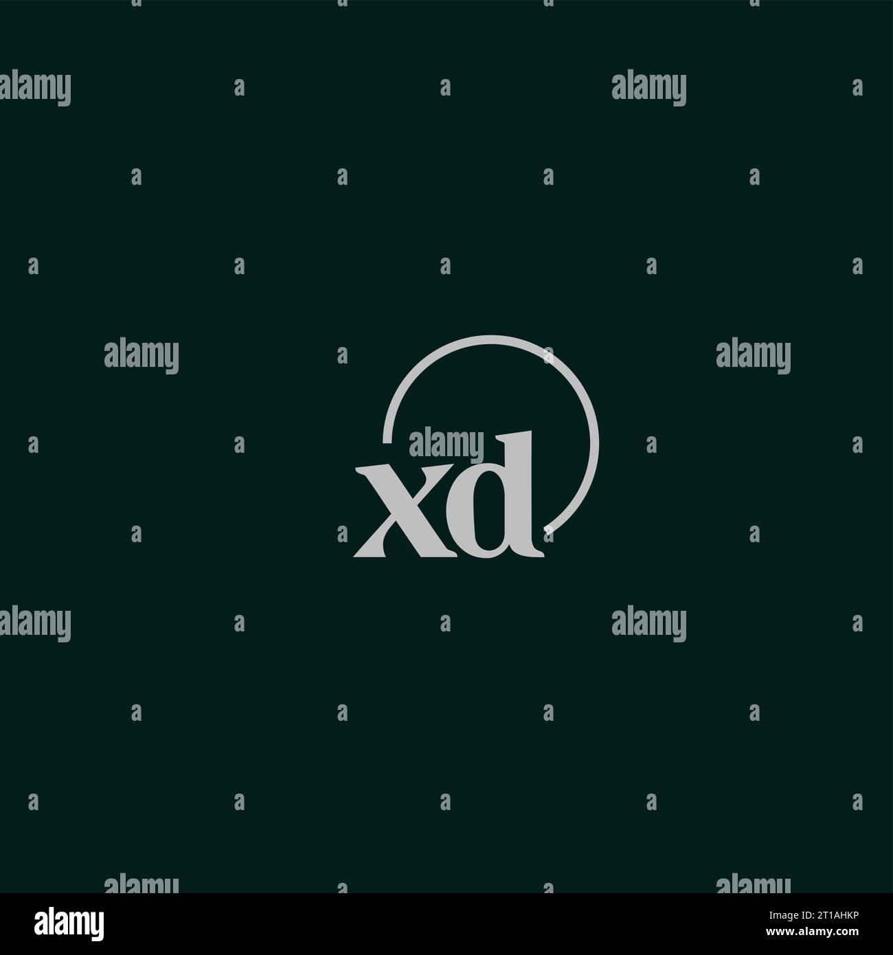 XD initials logo monogram design ideas Stock Vector Image & Art - Alamy