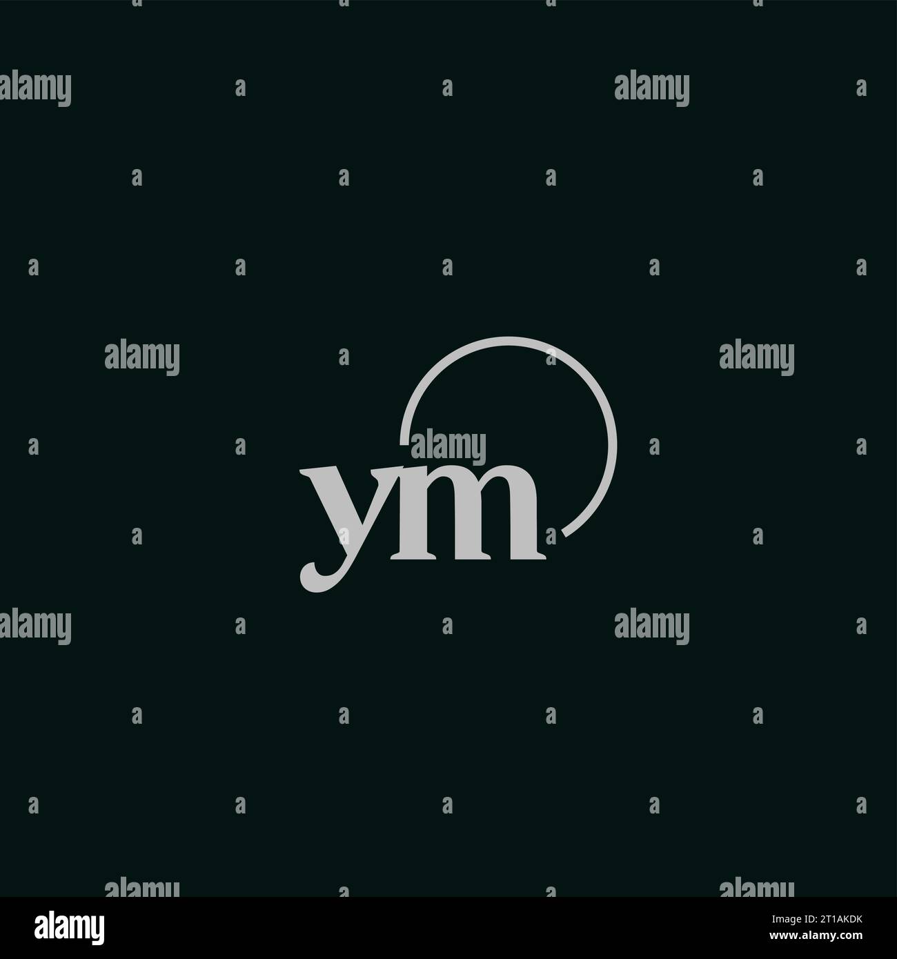 YM initials logo monogram design ideas Stock Vector Image & Art - Alamy