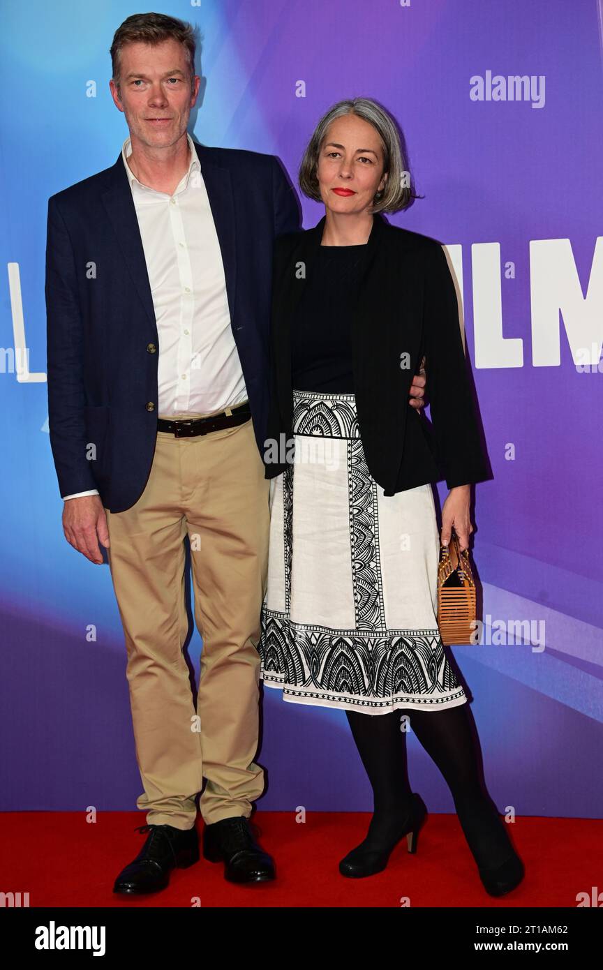 Royal Festival Hall, London, UK. 12th Oct, 2023. Chris Oddy and wife Friedel attends The Zone of ...