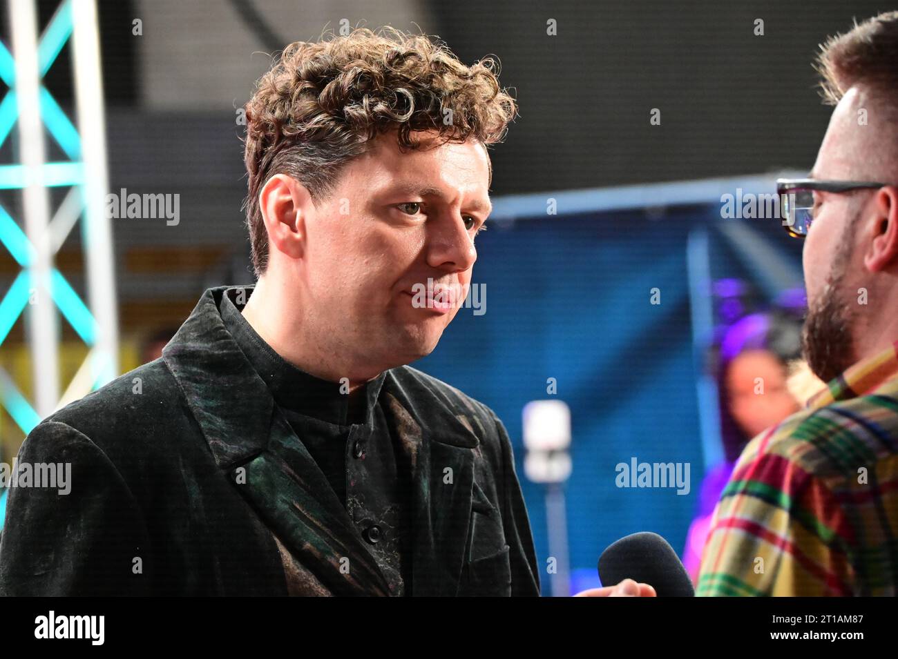 Royal Festival Hall, London, UK. 12th Oct, 2023. Christian Friedel ...