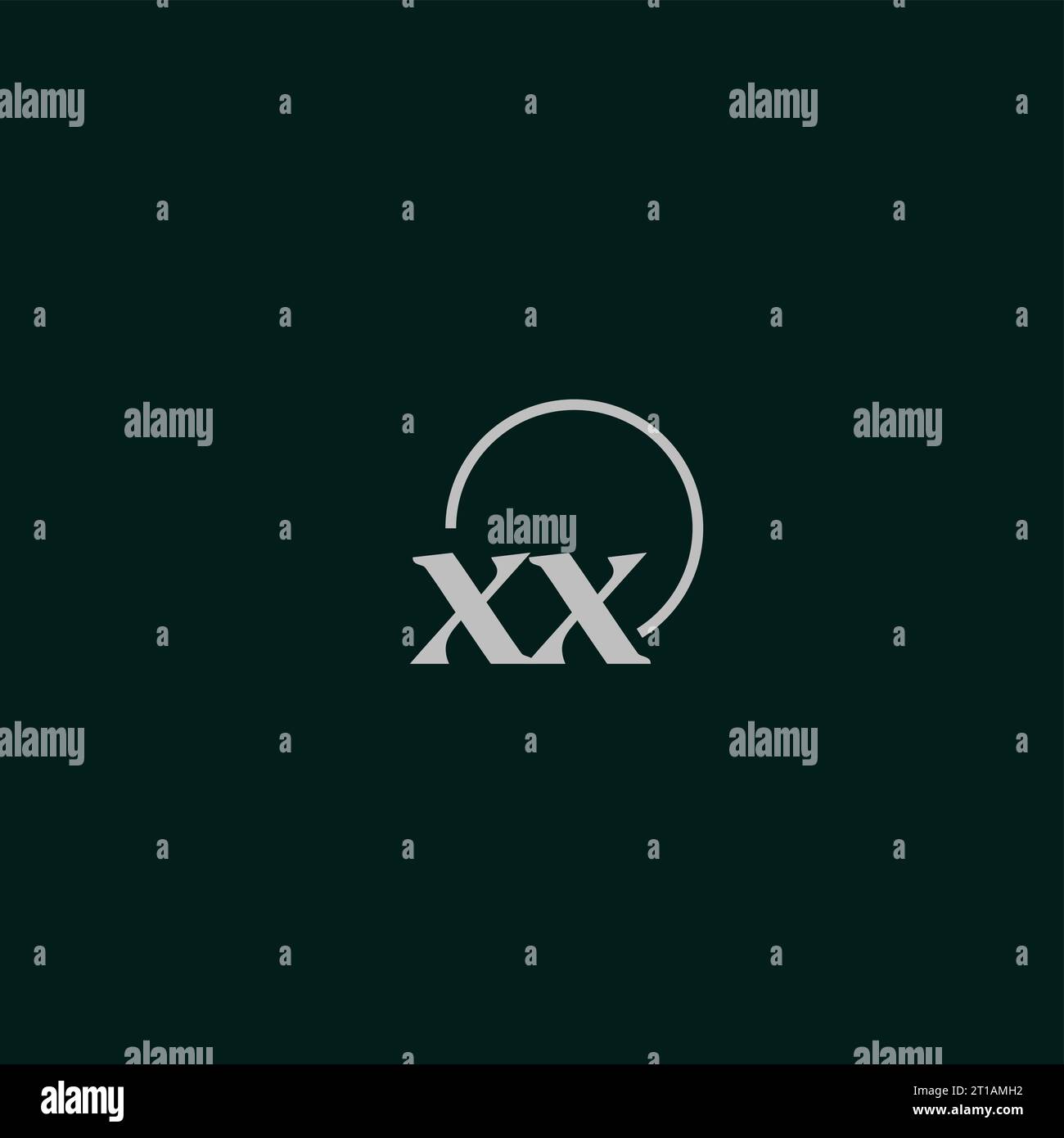XX initials logo monogram design ideas Stock Vector Image & Art - Alamy