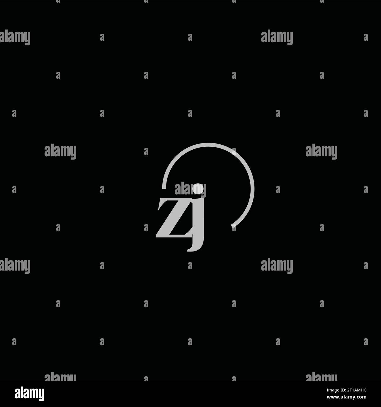 ZJ initials logo monogram design ideas Stock Vector Image & Art - Alamy