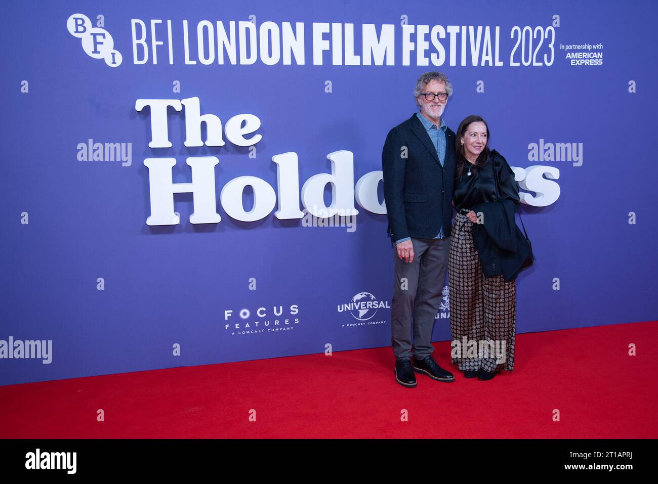 Mark Worthington and Mindy Elliott attend the European Premiere and ...