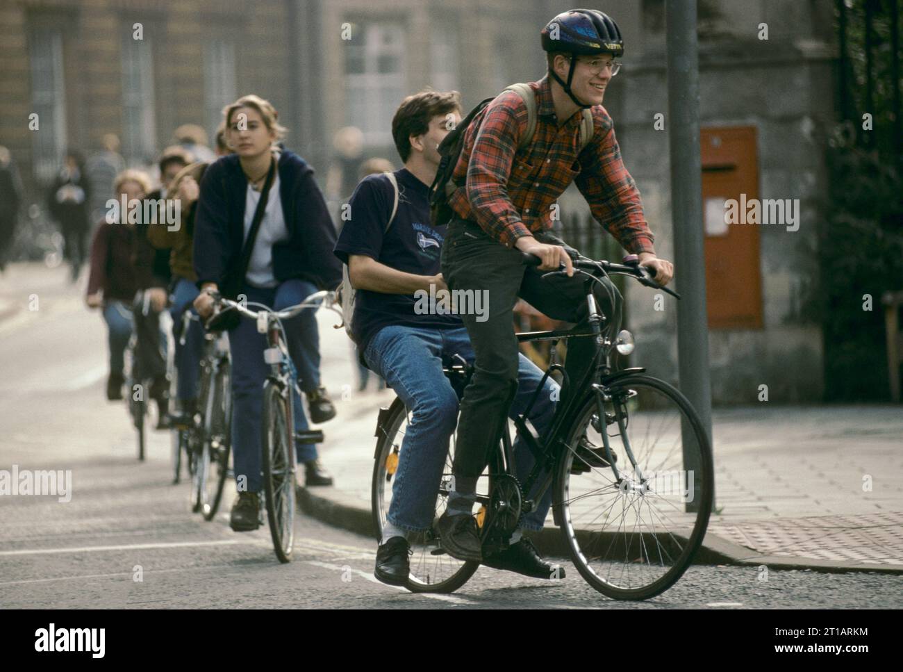 Oxford University students, cycling is the main form of transport for ...