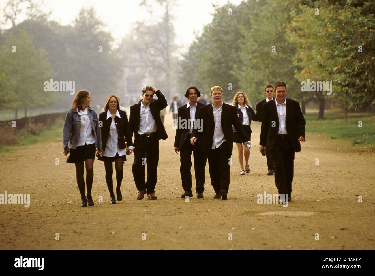 Broad Walk by Christ Church College Meadow. Oxford, Freshers Week ...