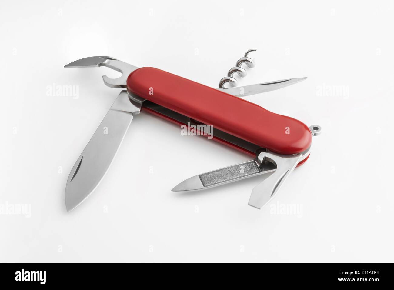 Multi Purpose knife. isolated on white background Stock Photo - Alamy
