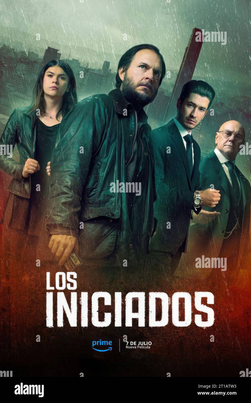 THE INITIATED, (aka LOS INICIADOS), Colombian poster, from left: Aria ...