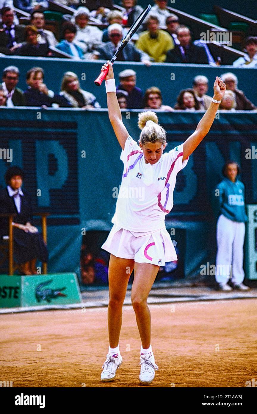 1990 french open tennis hi-res stock photography and images - Alamy