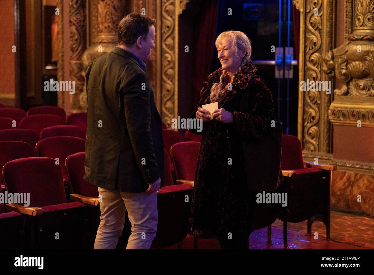 ONLY MURDERS IN THE BUILDING, from left: Jeremy Shamos, Meryl Streep ...