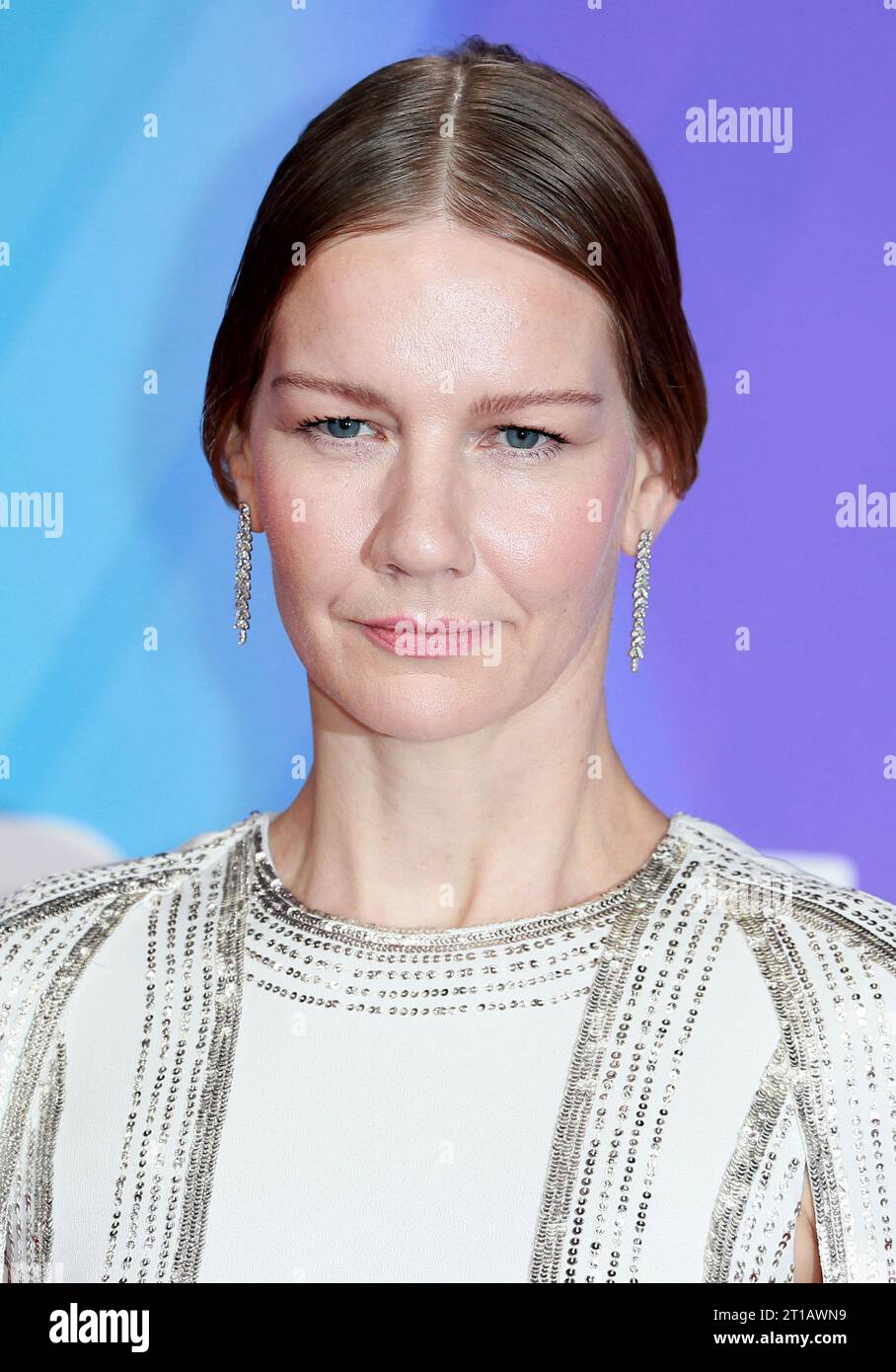 London, UK. 12th Oct, 2023. Sandra Hüller attends "The Zone of Interest ...