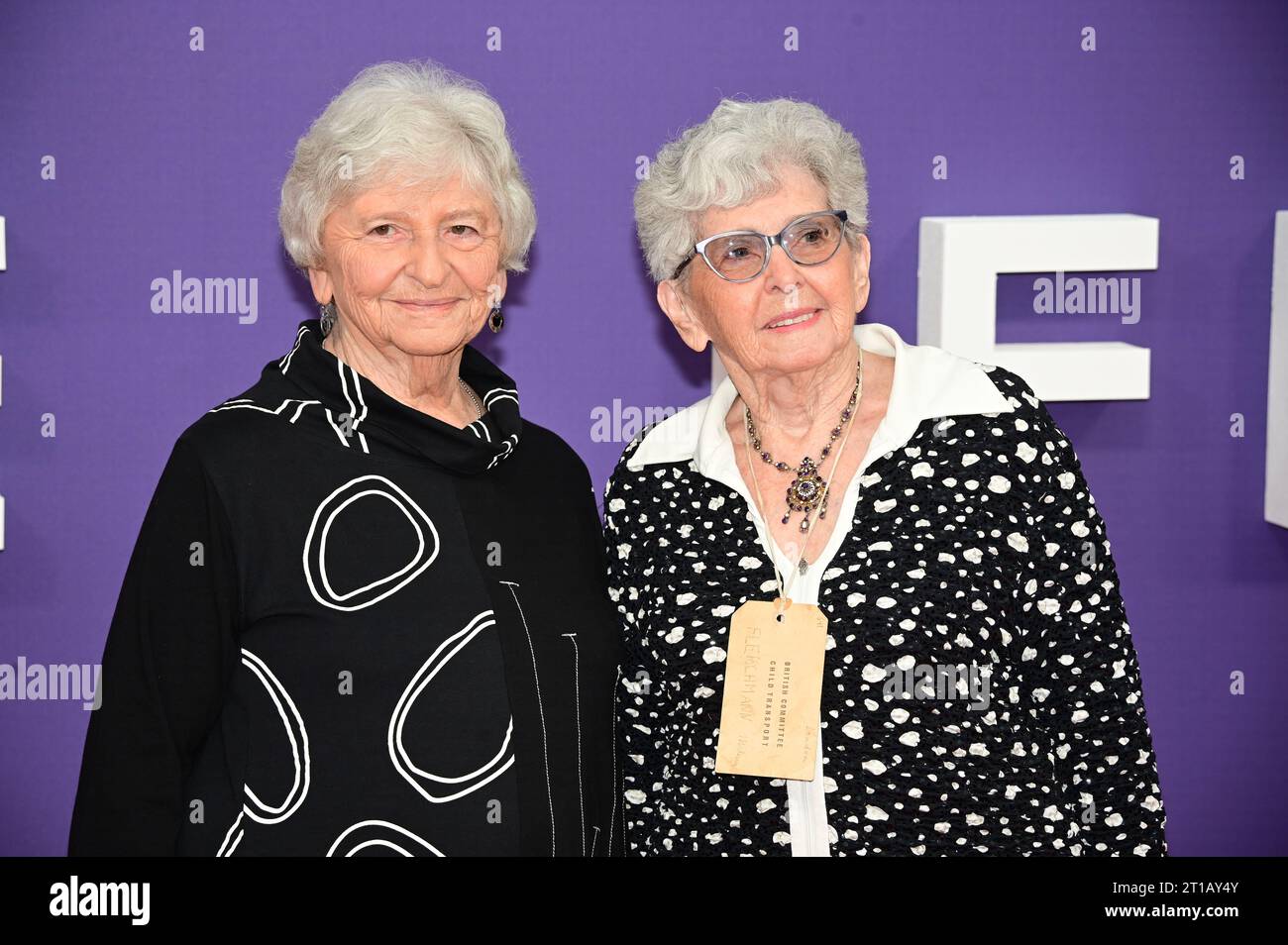 Royal Festival Hall, London, UK. 12th Oct, 2023. Eva Paddock and Lady ...