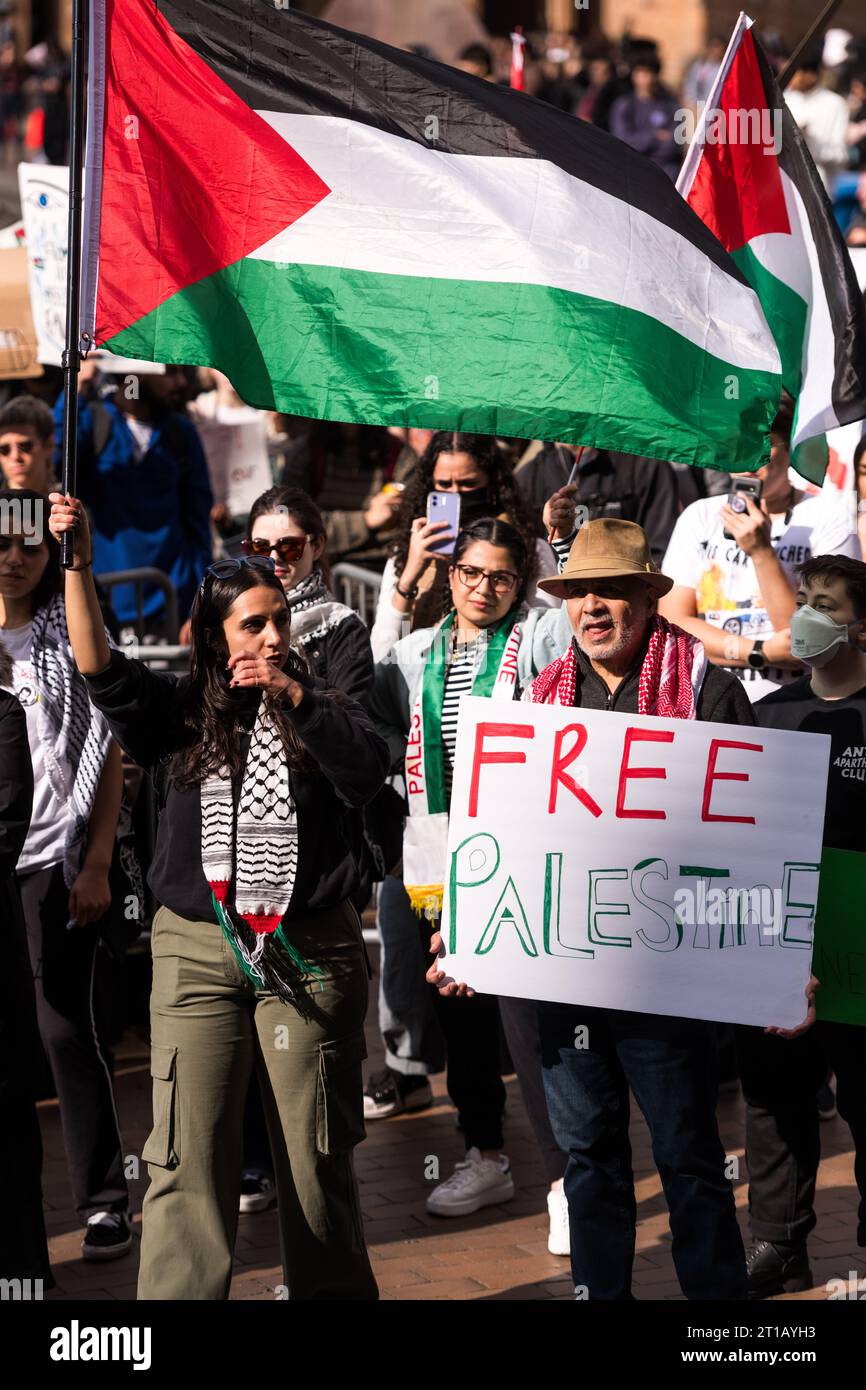 Seattle, USA. 12th Oct 2023. The Day Of Resistance Protest for ...