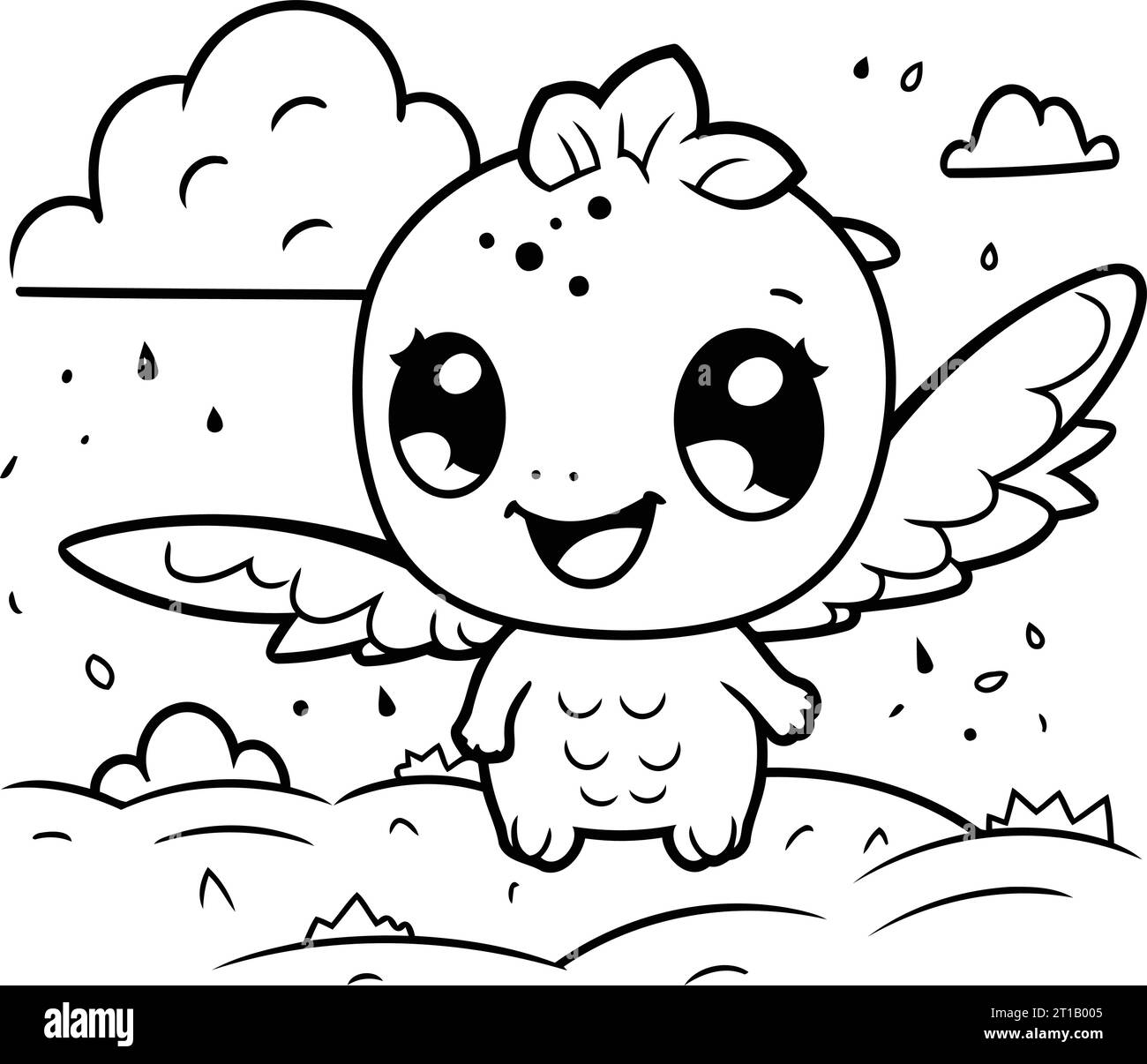 Beaver vector clipart Black and White Stock Photos & Images - Alamy