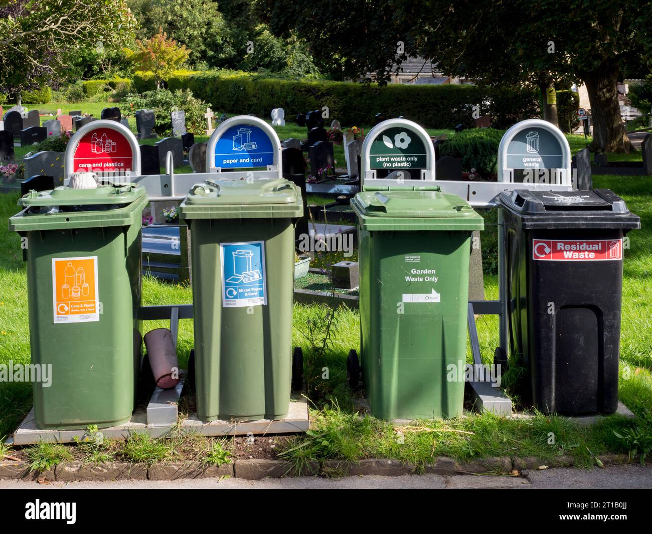 Various waste bins hi-res stock photography and images - Alamy