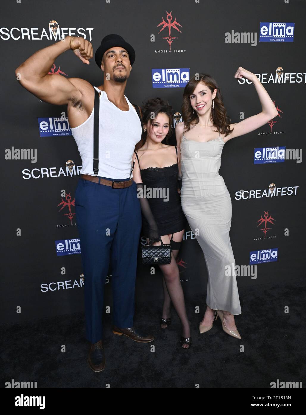 Los Angeles, USA. 10th Oct, 2023. Ike Catcher, Nemi Brooks & Mallory ...