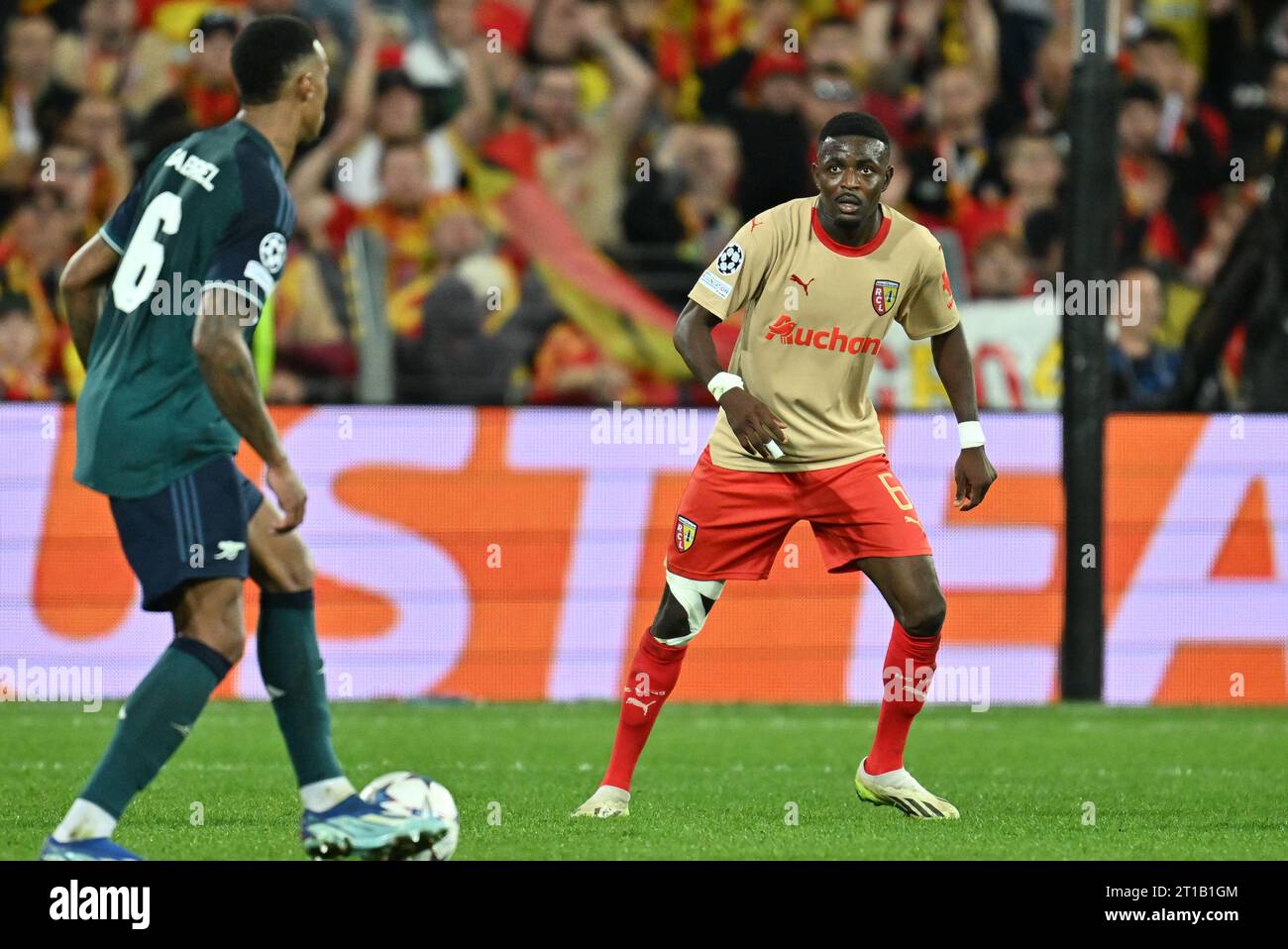 Salis Abdul Samed (6) of RC Lens pictured during the Uefa Champions ...