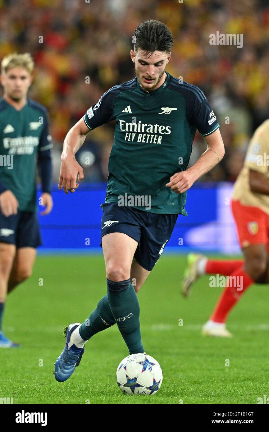Declan Rice (41) of Arsenal pictured during the Uefa Champions League ...