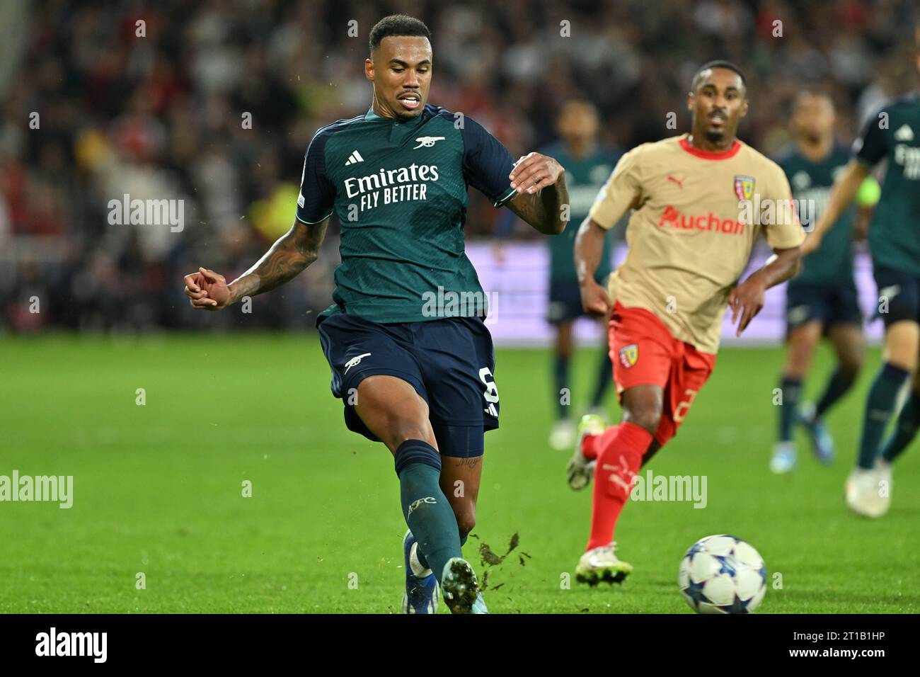 Gabriel (6) of Arsenal pictured during the Uefa Champions League ...