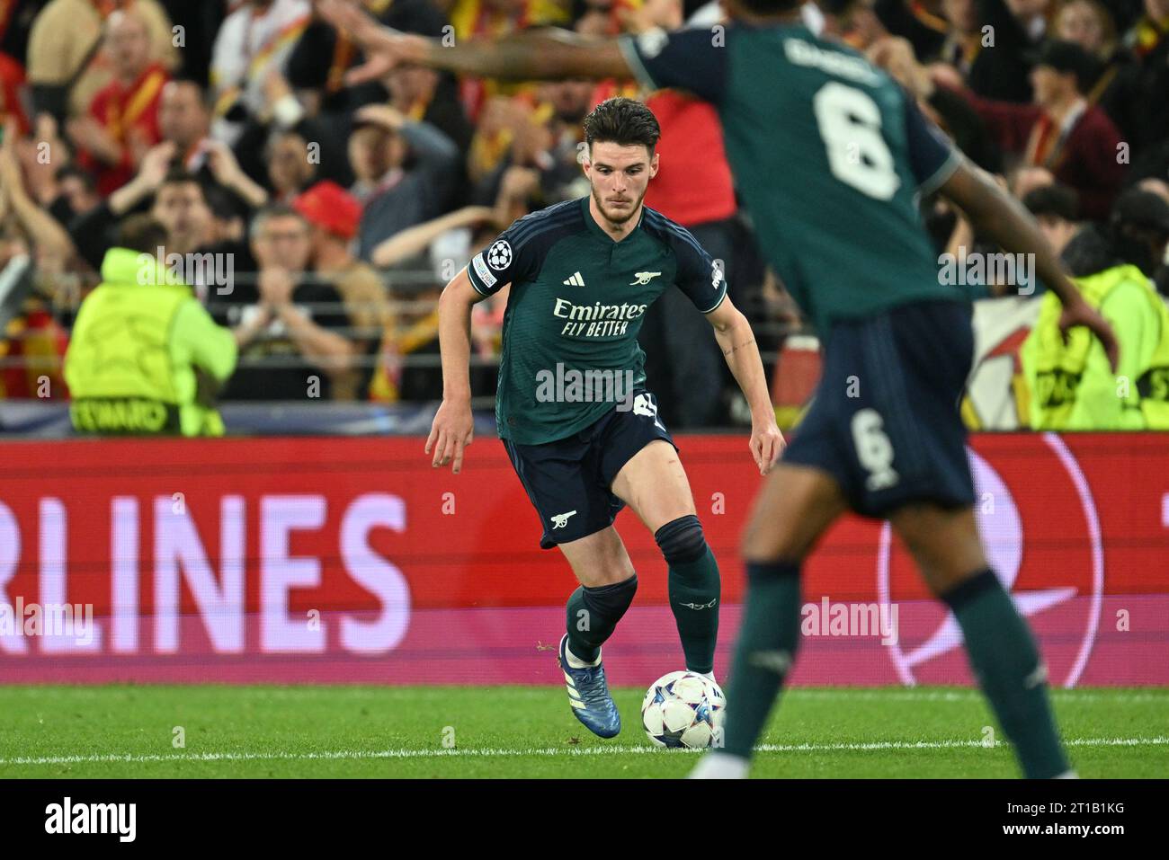 Declan Rice (41) of Arsenal pictured during the Uefa Champions League ...