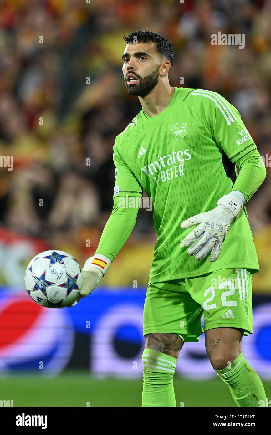 David Raya (22) of Arsenal pictured during the Uefa Champions League ...