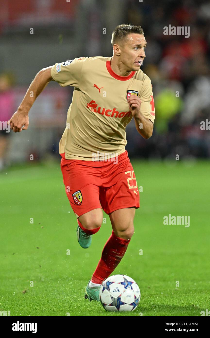 Przemyslaw Frankowski (29) of RC Lens pictured during the Uefa ...