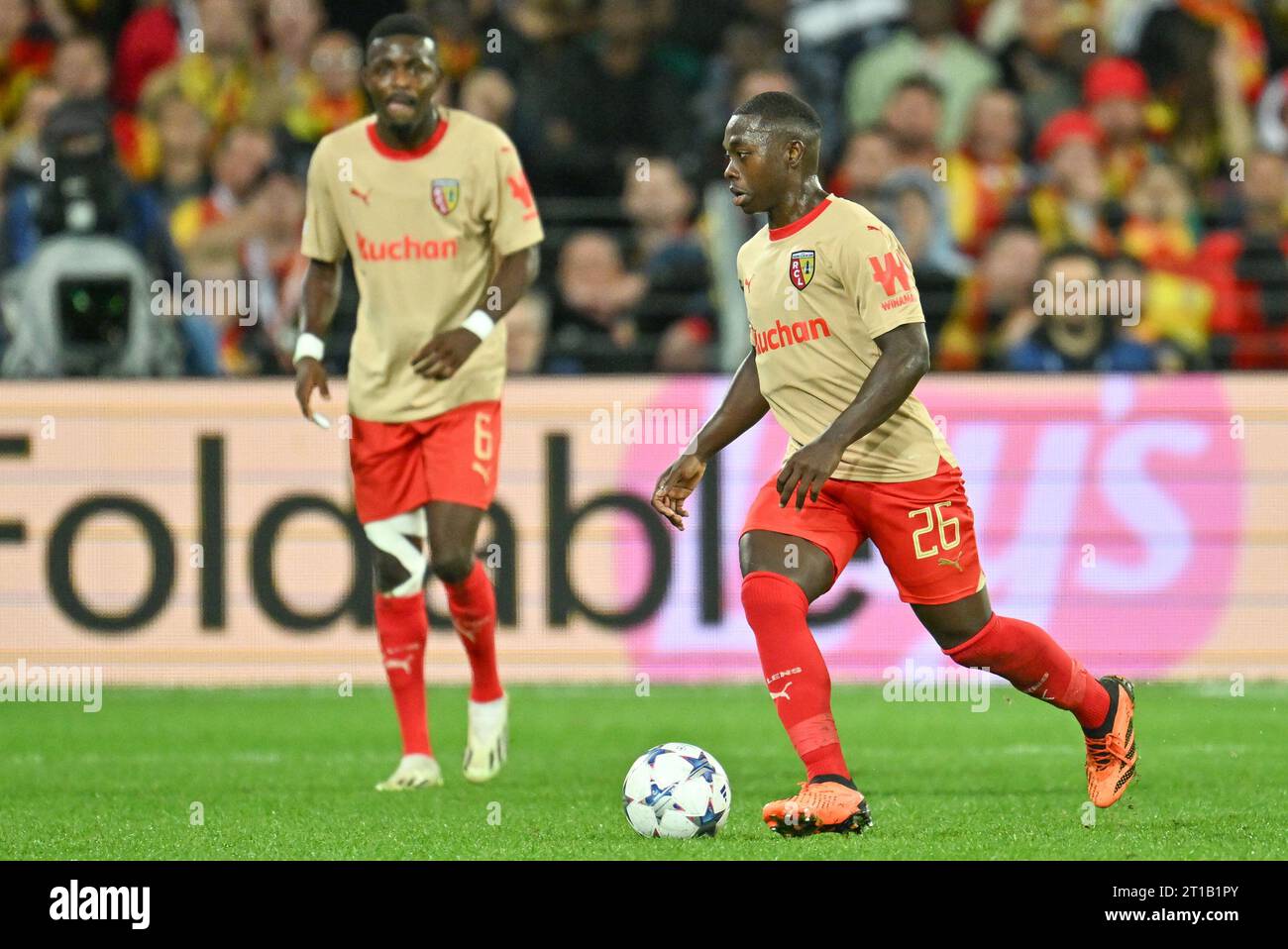 Nampalys Mendy (26) of RC Lens pictured during the Uefa Champions League matchday 2 game in ...