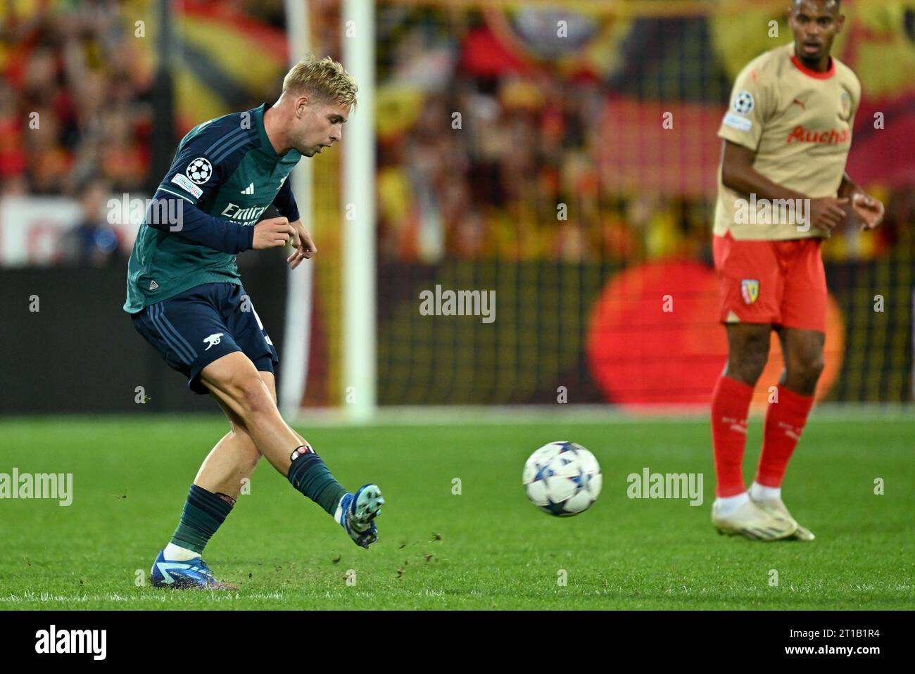 Emile Smith Rowe (10) of Arsenal pictured during the Uefa Champions ...