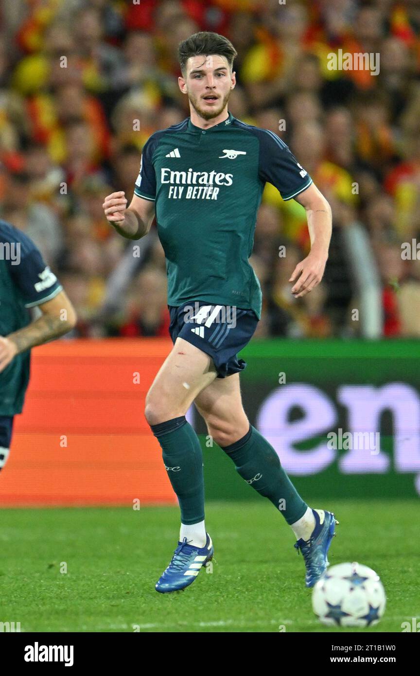 Declan Rice (41) of Arsenal pictured during the Uefa Champions League ...
