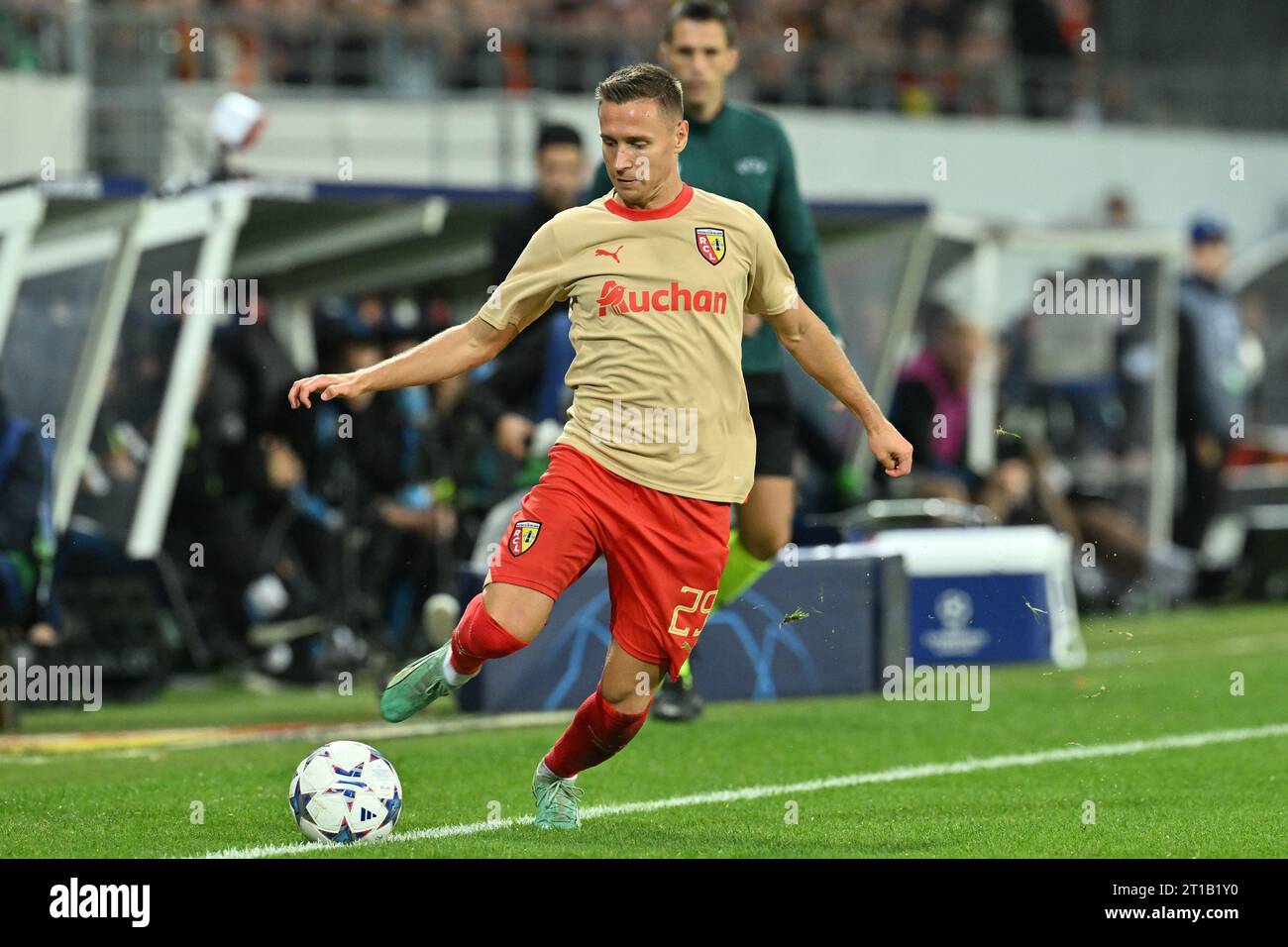 Przemyslaw Frankowski (29) of RC Lens pictured during the Uefa ...