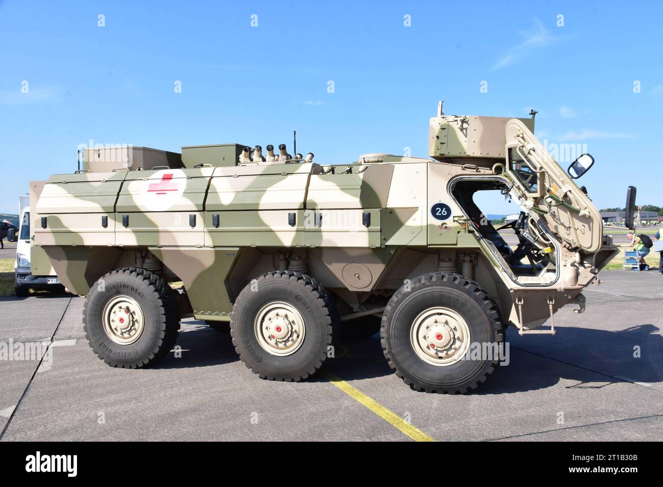 Transportpanzer Fuchs beim Tag der Bundeswehr Der Transportpanzer Fuchs ...