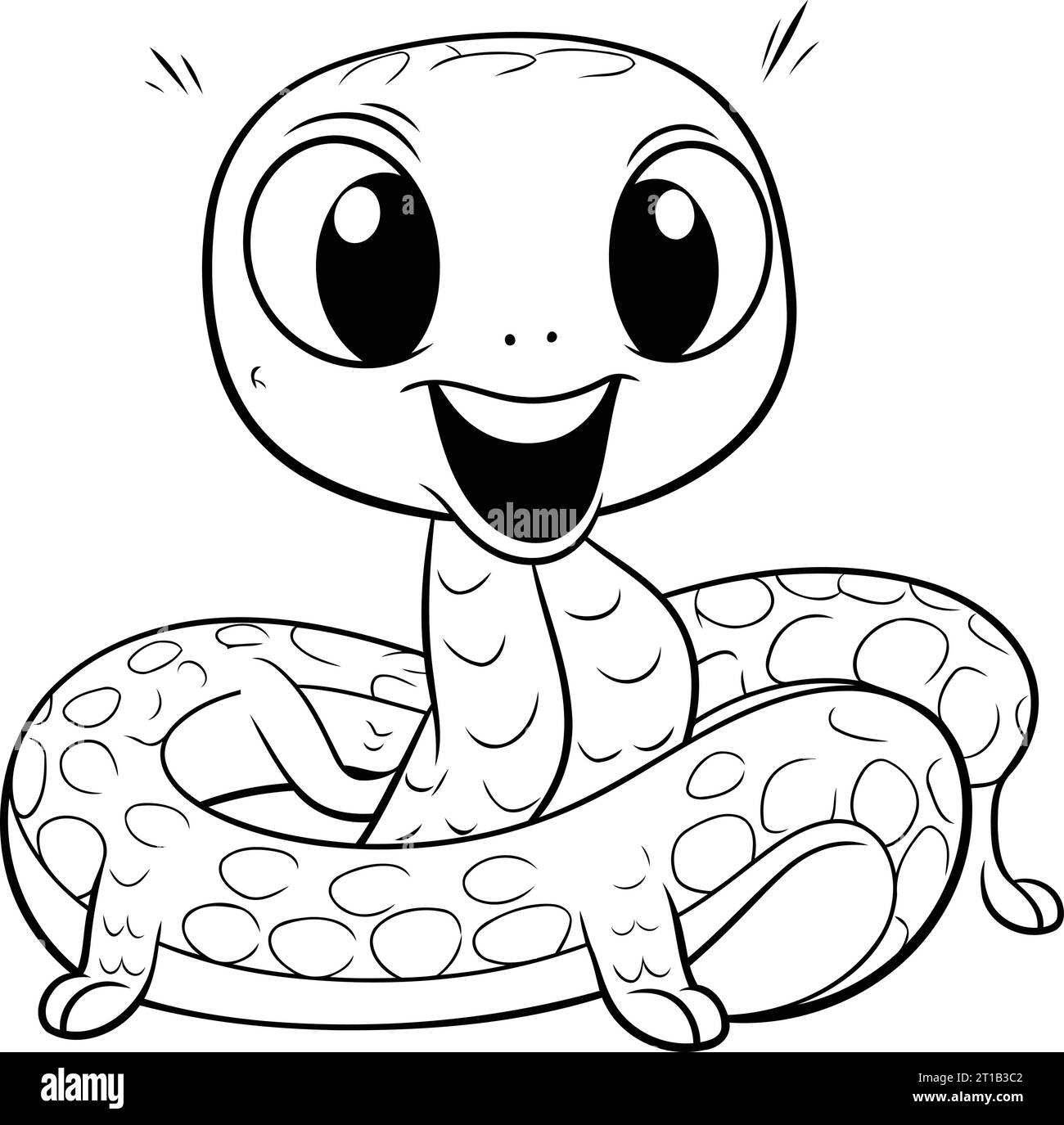 Serpentine snake Stock Vector Images - Alamy