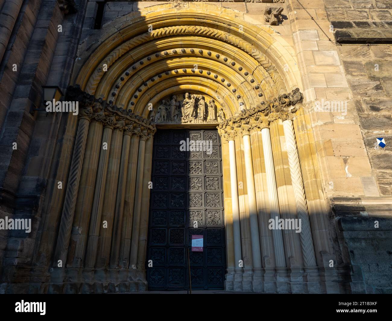 Mary's Gate in the Morning Light, in the Tympanum George, Peter and ...