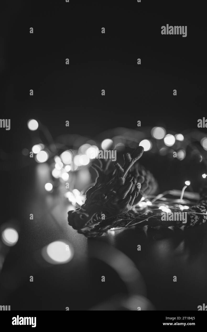 Lights in blue Black and White Stock Photos & Images - Alamy