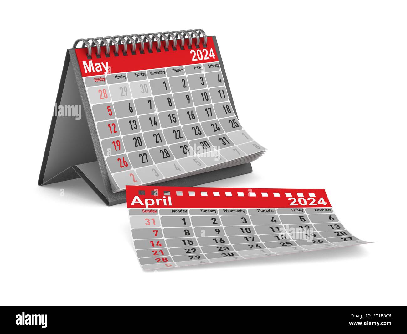 Calendar page may 2024 hi-res stock photography and images - Alamy