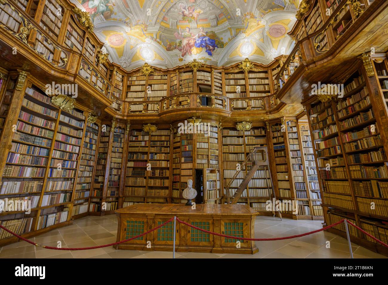 St florian monastery library hi-res stock photography and images - Alamy