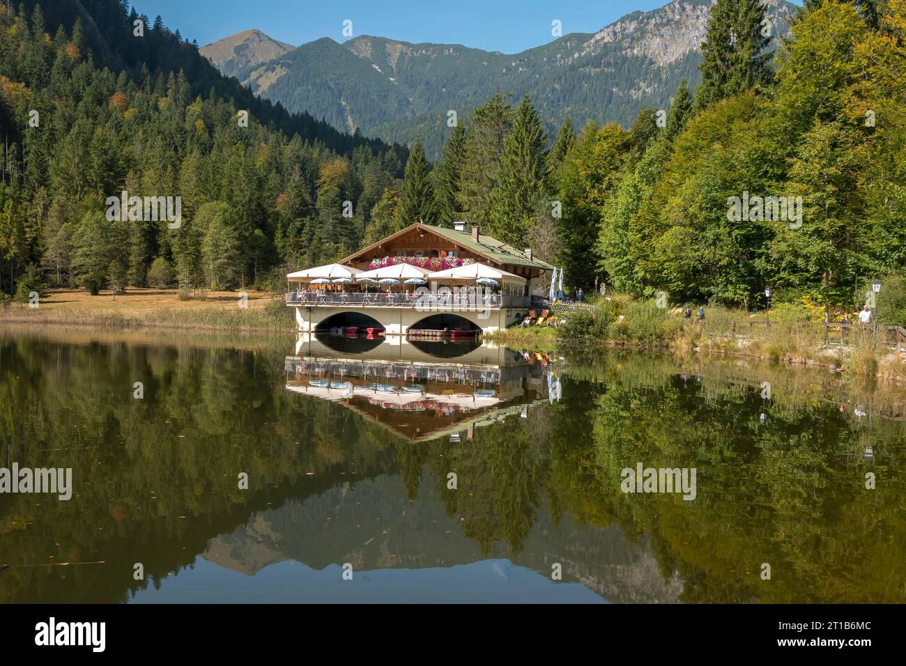 Berggasthof Pflegersee, Garmisch-Partenkirchen, Werdenfelser Land ...